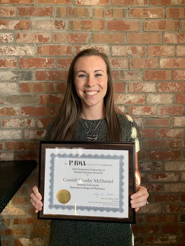 Cassidi Crosby McDaniel — PhRMA Foundation